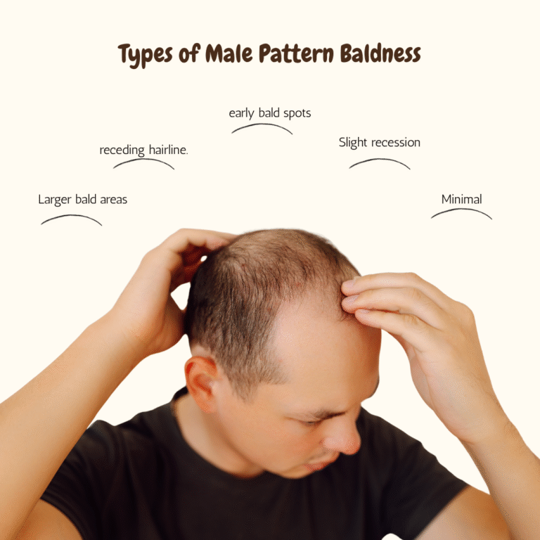 Male Pattern Baldness Types, Causes Signs & Treatment | USHC