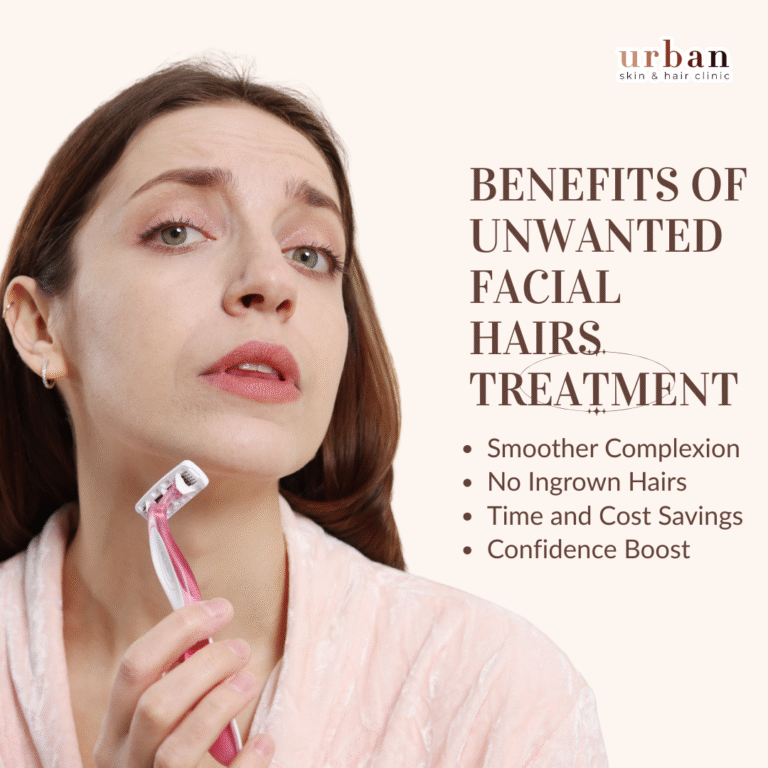 Best Unwanted Facial Hairs Types, Causes, Symptoms & Treatment | USHC